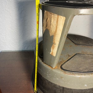 Vintage KIK Step Rolling Library Stoop Cramer Industries Gray Step ...