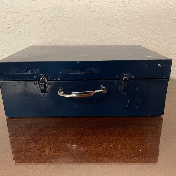 White Metal Box - Etsy