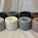 NATURAL Colors Collection, 100% Quality PURE Lambswool Yarn, 8x50g ...
