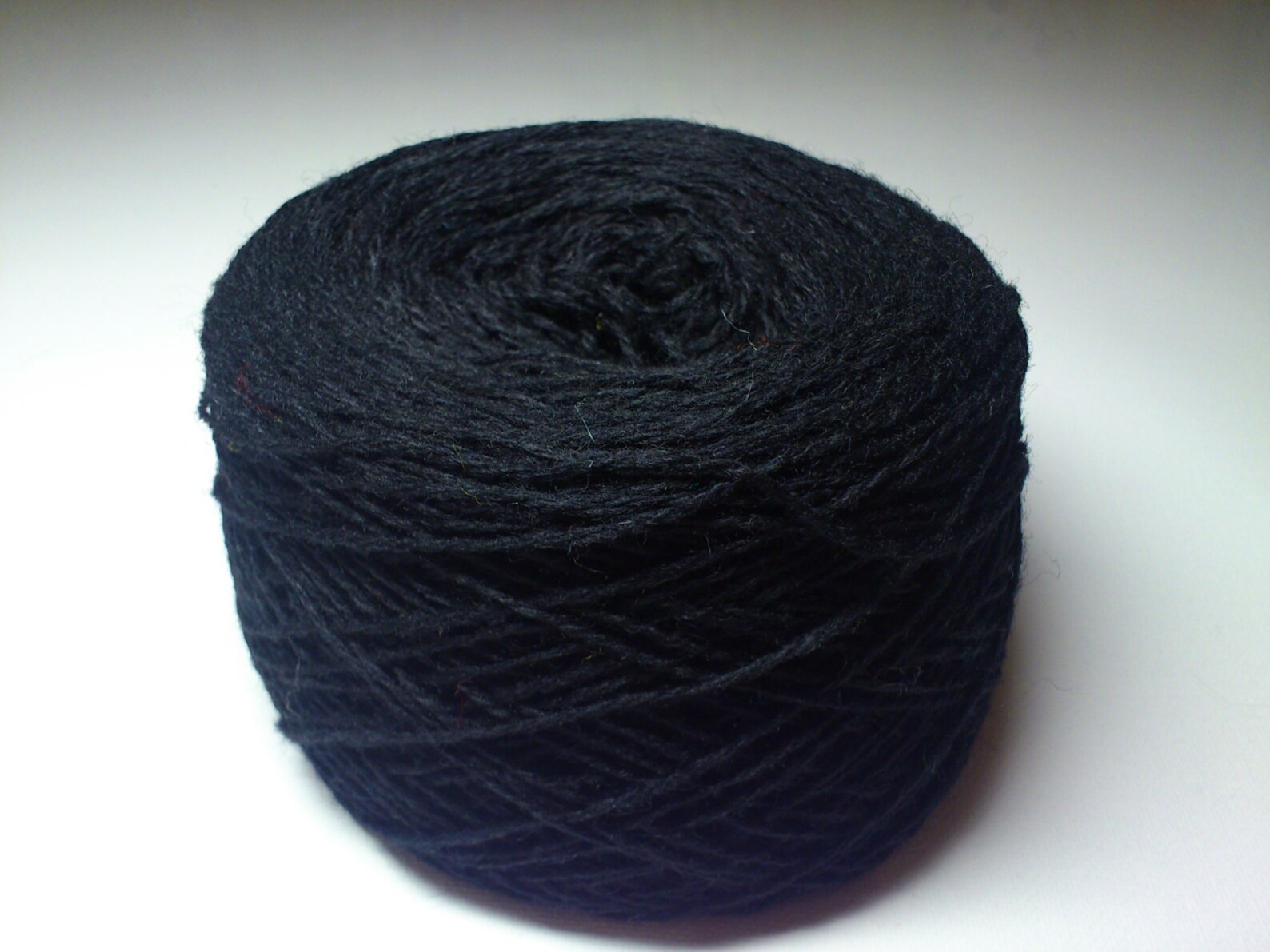 Natural Black 100% Quality PURE Lambswool Yarn, 100g for Hand and ...