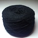 Natural Black 100% Quality PURE Lambswool Yarn, 100g for Hand and ...