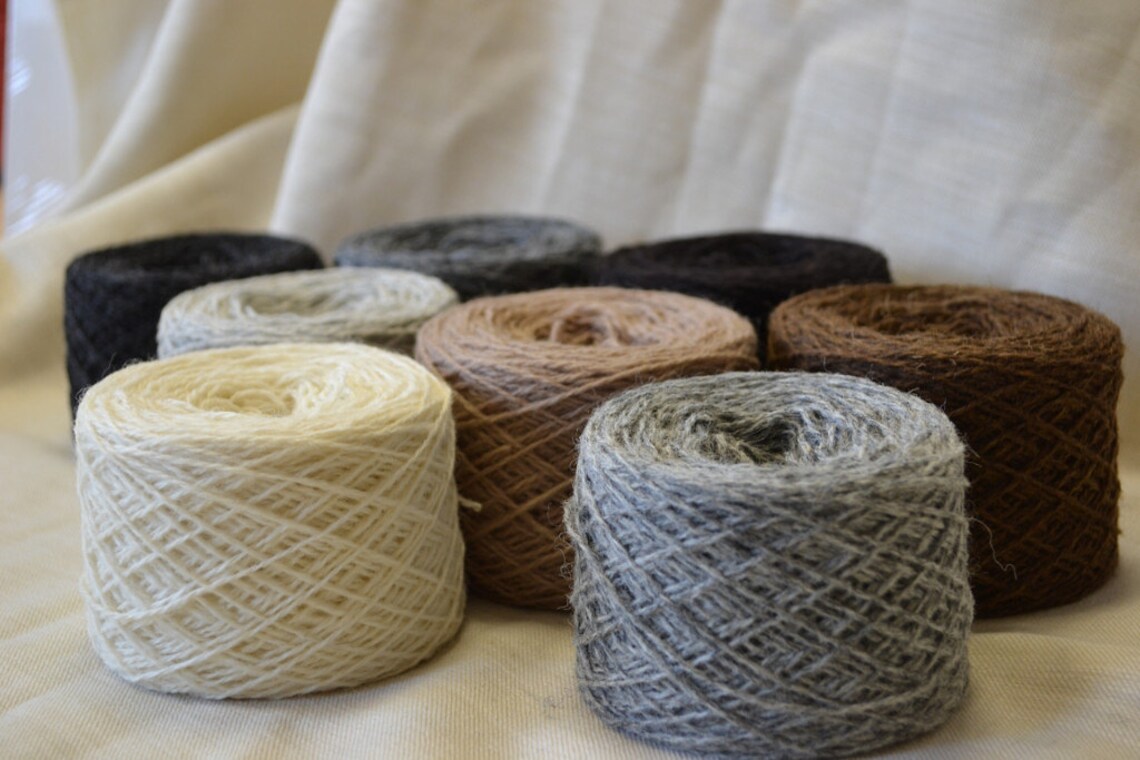 NATURAL Colors Collection 100% Quality PURE Lambswool Yarn | Etsy