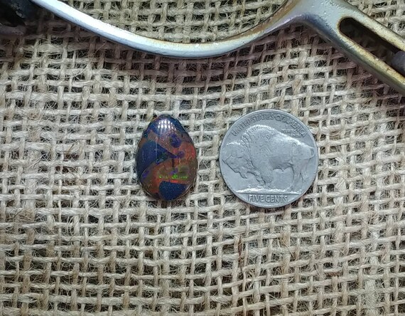 Sterling opal cabochon gemstones jewelry supplies | Etsy