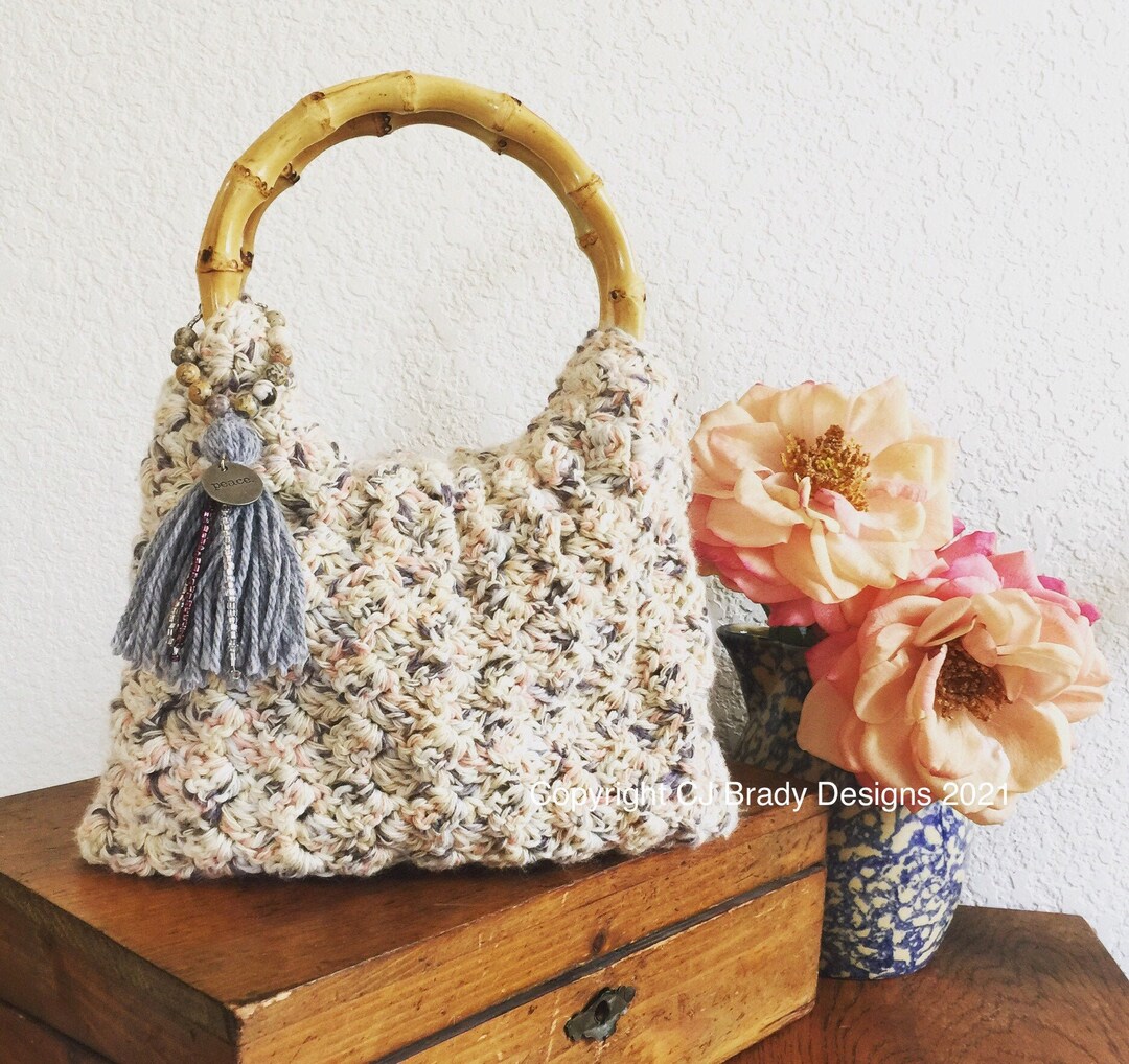 Crochet Pattern: Keep Calm Bag, Crochet Bag, Crochet Purse, Crochet - Etsy