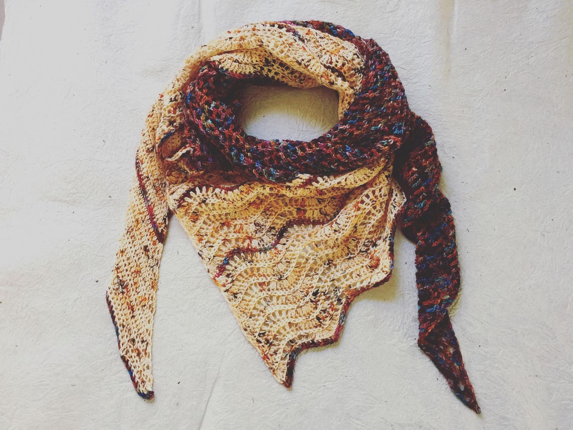 Crochet Pattern: Inner Peace Scarf - Etsy