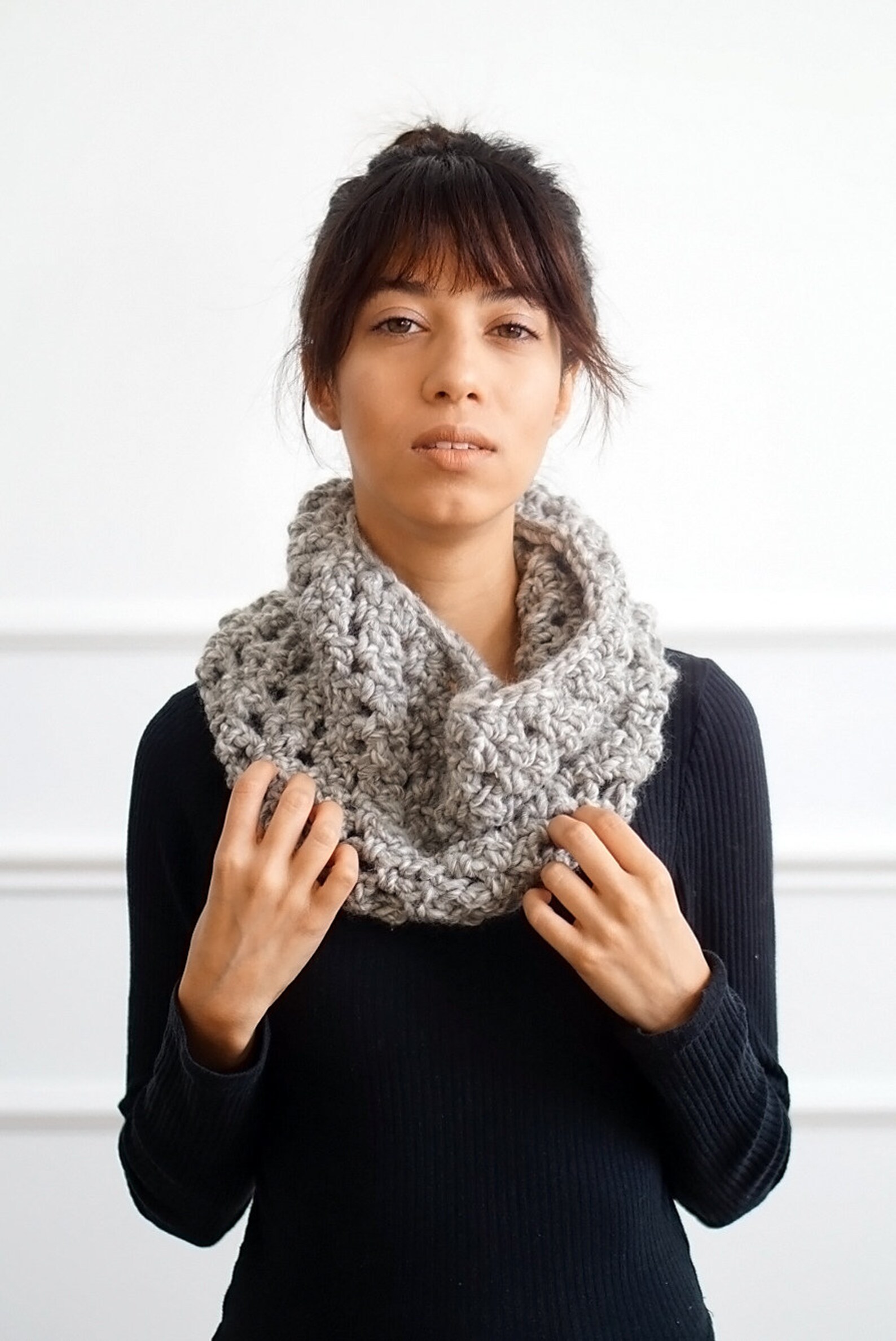 Crochet Pattern: Frost Flower Cowl - Etsy