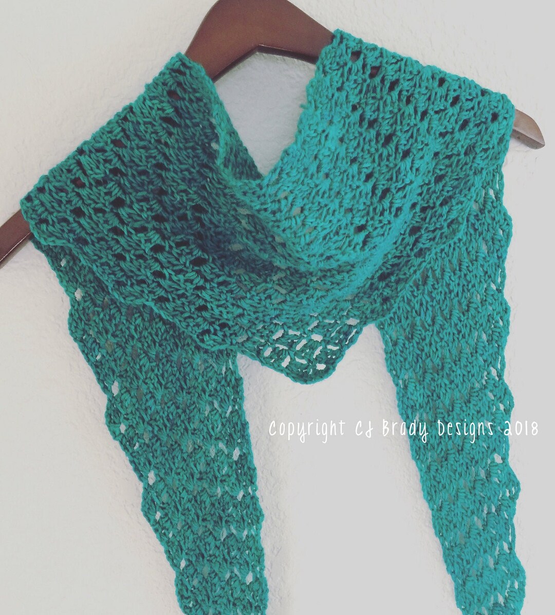Crochet Pattern: Finding Calm Scarf - Etsy