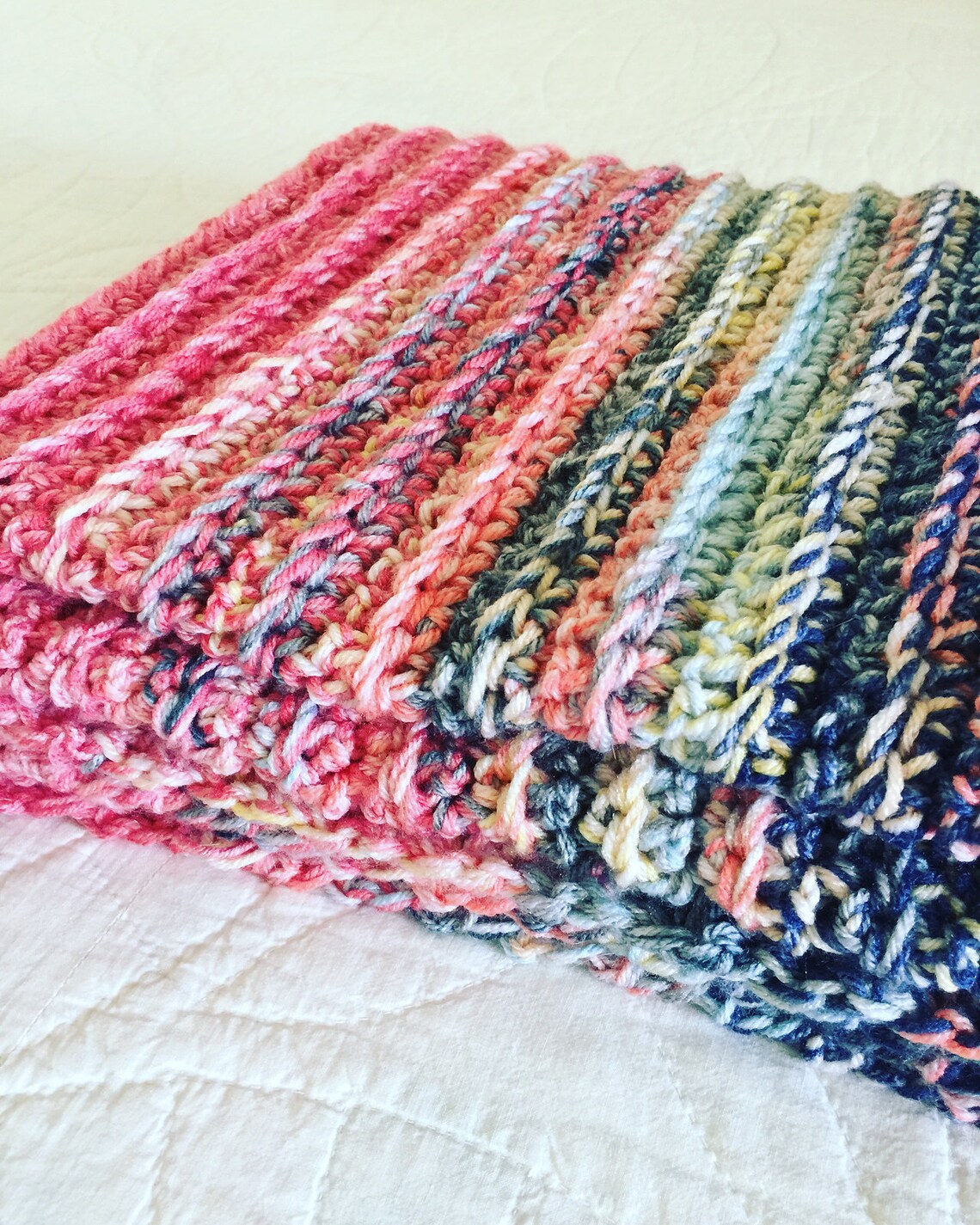 Crochet Pattern: Just Marl It Throw - Etsy