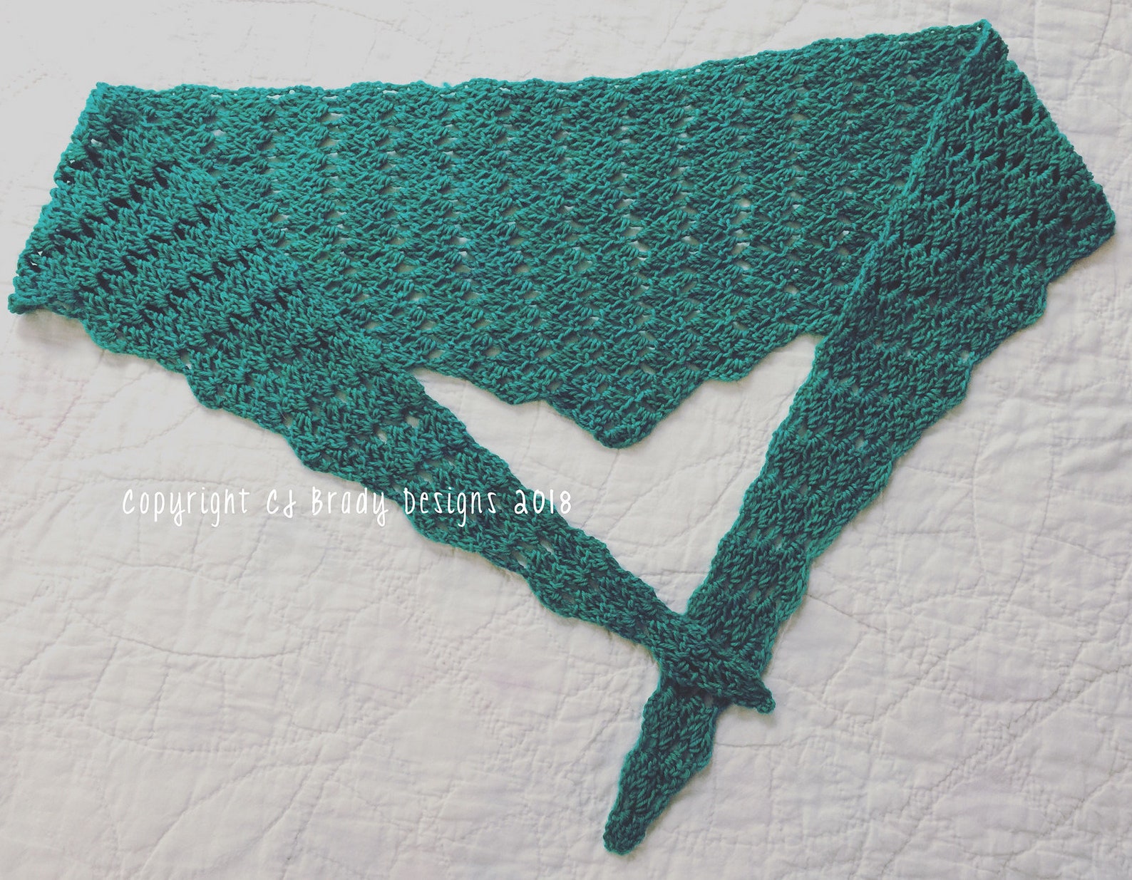 Crochet Pattern: Finding Calm Scarf | Etsy