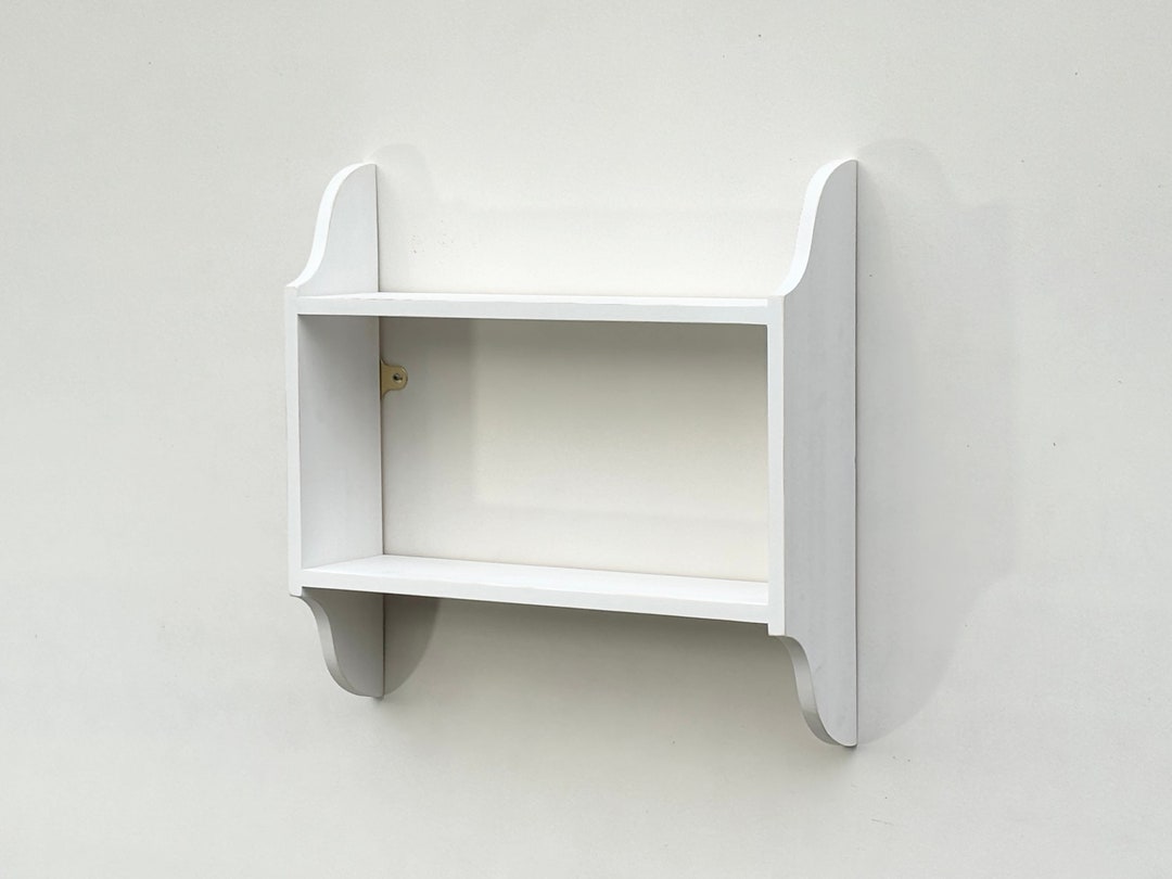 2 Tier Wall Shelf, Bookshelf, Display Shelves - in Various Widths - Etsy UK