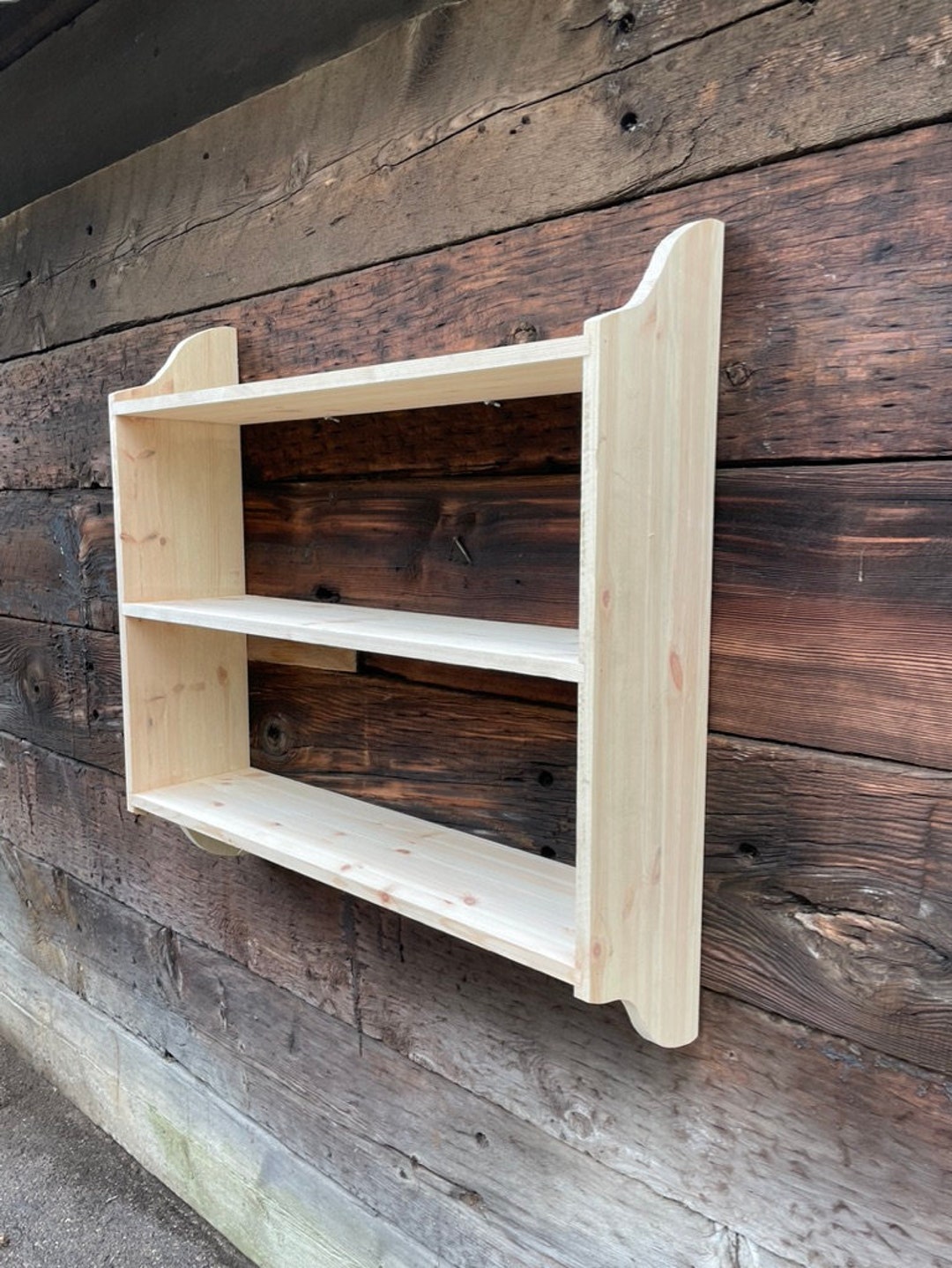 Deep 3 Tier Wall Shelf, Bookshelf, Display Shelves - in Various Widths - Etsy UK