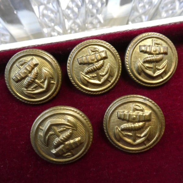 Us Navy Buttons - Etsy