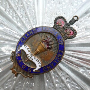 Rare Antique RAOB Medal, Victorian Royal Antideluvian Order of the ...