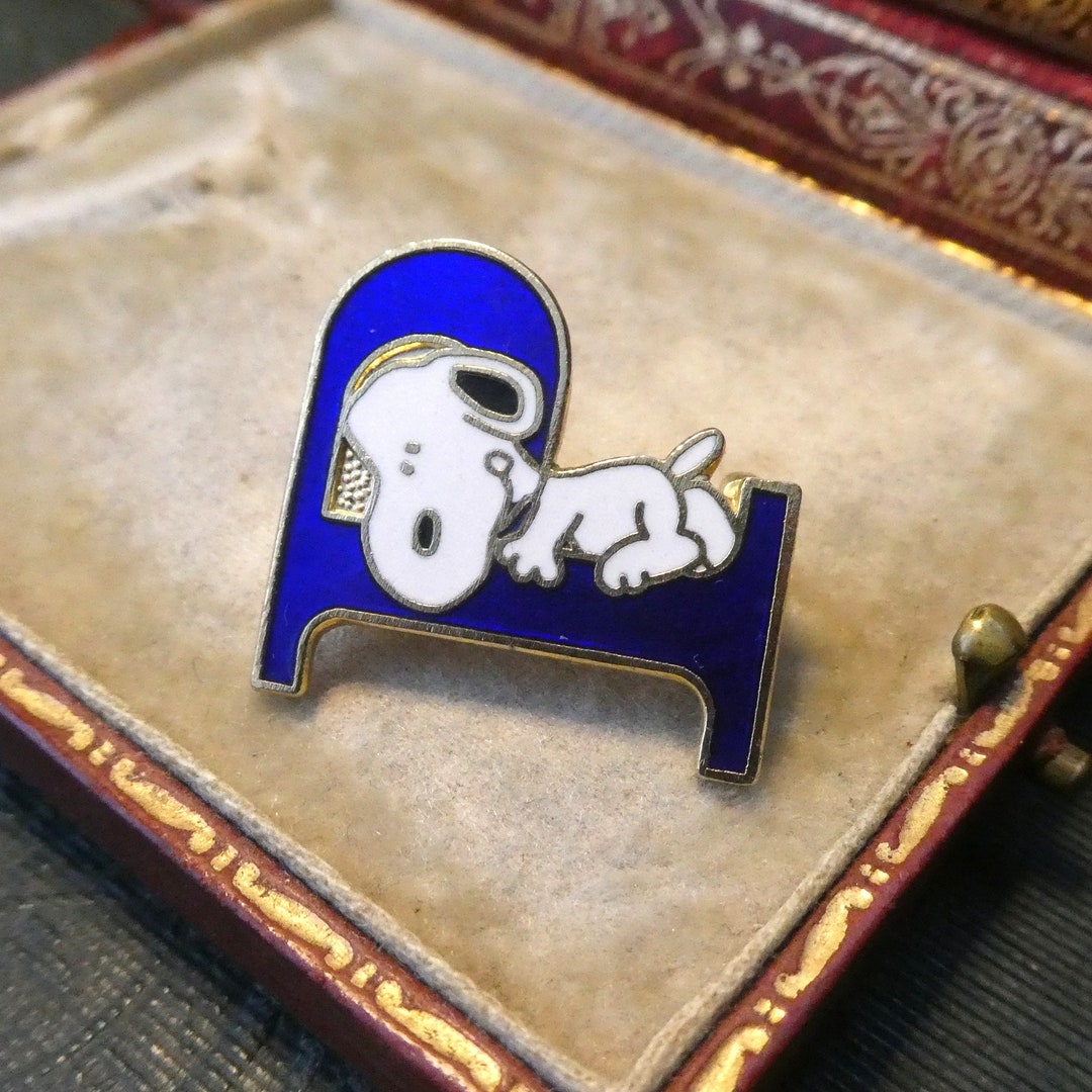 Vintage Snoopy Peanuts Badge P Initial Letter Cartoon Comics - Etsy
