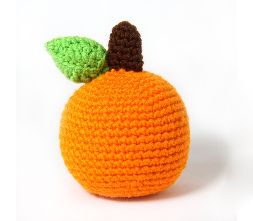 PATTERN: Orange Amigurumi Crochet Pattern - PDF Digital Download - Etsy