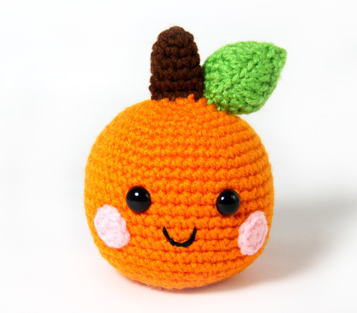 PATTERN: Orange Amigurumi Crochet Pattern - PDF Digital Download - Etsy