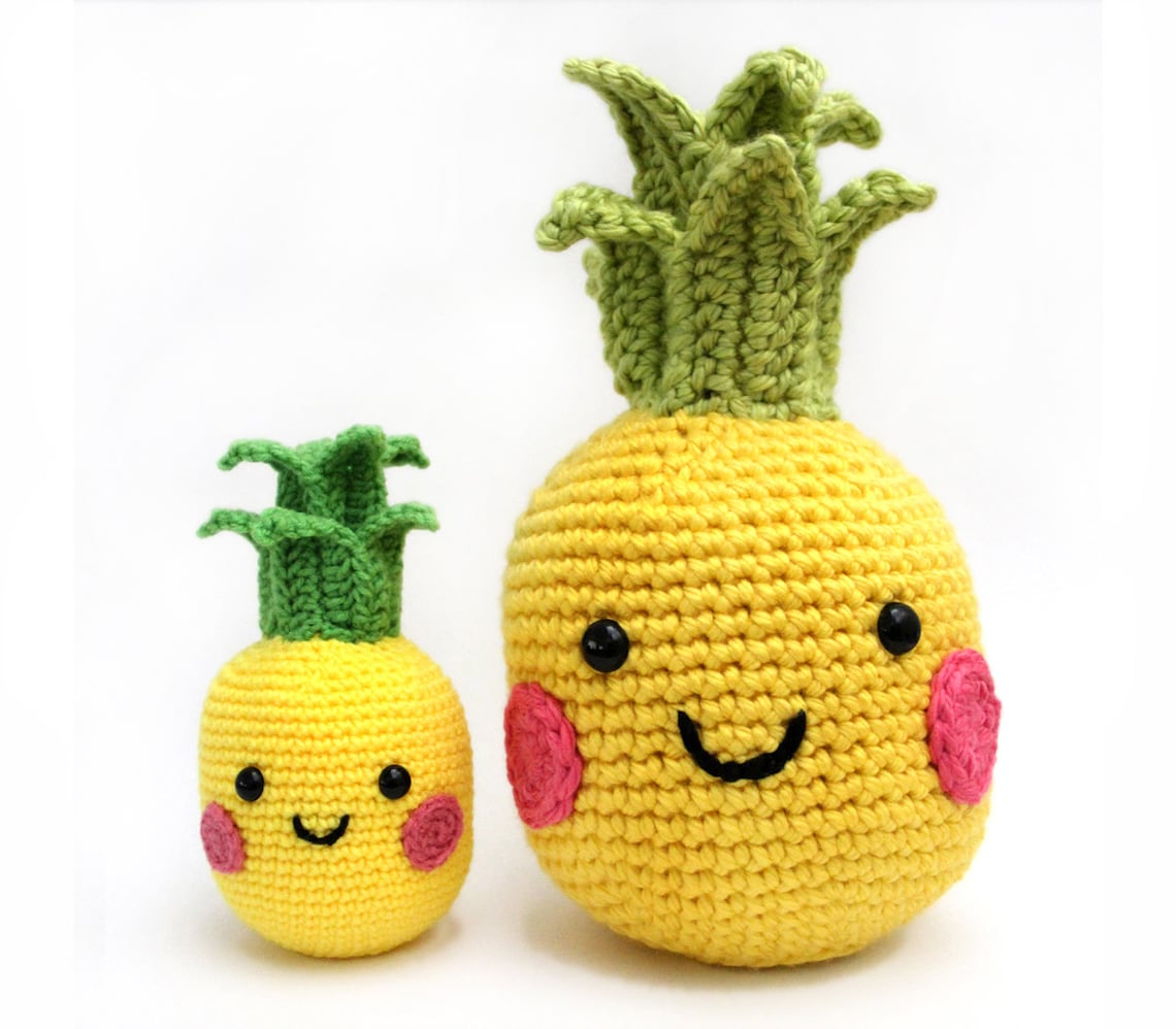 PATTERN: Pineapple Amigurumi Crochet Pattern - PDF Digital Download - Etsy
