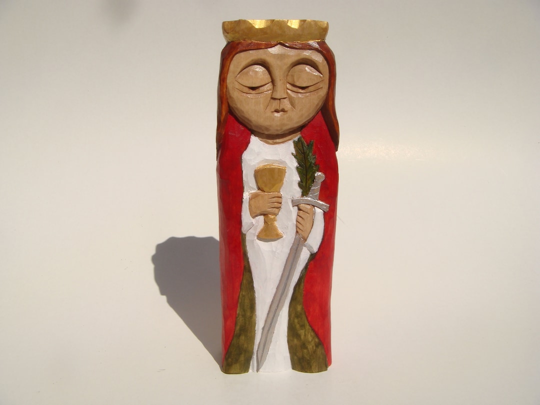 St. BARBARA, Patron Saint of Miners, Artillerymen, Sailors, Fishermen ...