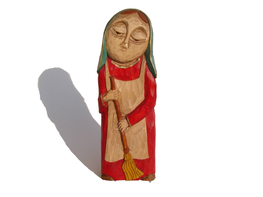 MADONNA of the Kitchen, OUR LADY of Kitchen- Handcrafted Wooden ...