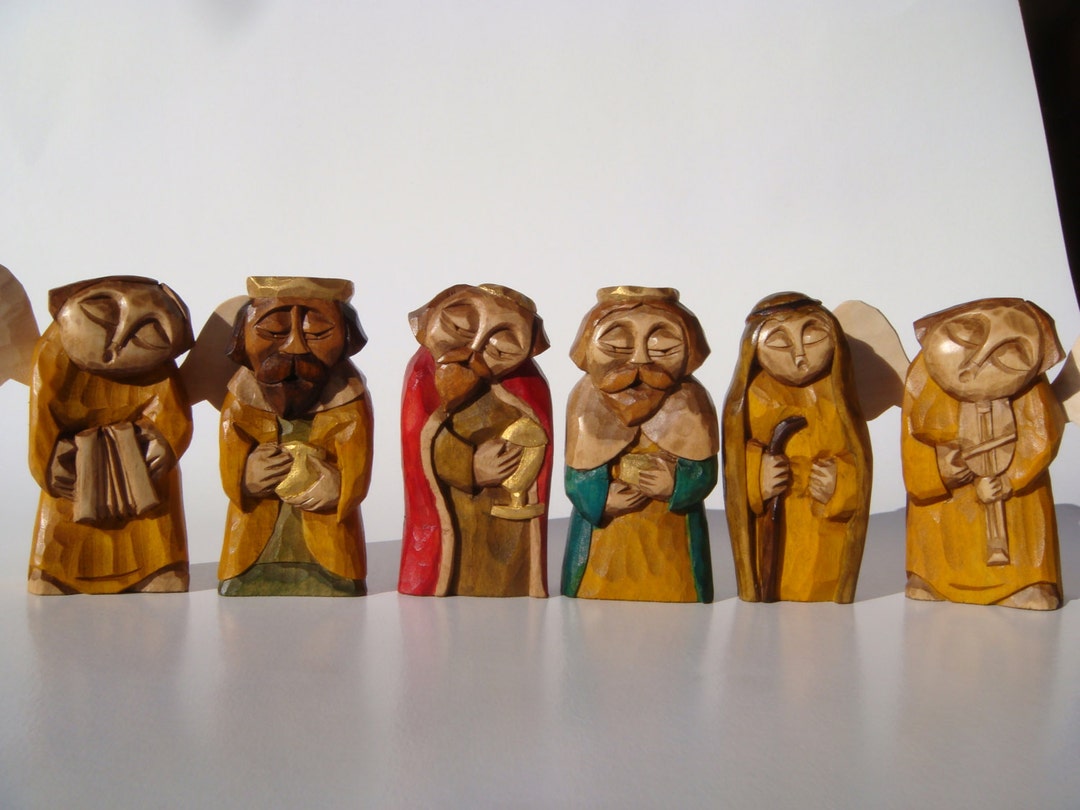 Figures Three Kings With Procession - Etsy