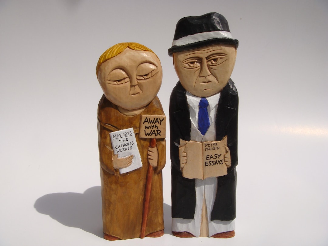 Dorothy Day and Peter Maurin, Founders of the Catholic Worker Movement ...