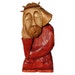 PENSIVE JESUS CHRIST Handcrafted Wooden Sculpture - Etsy