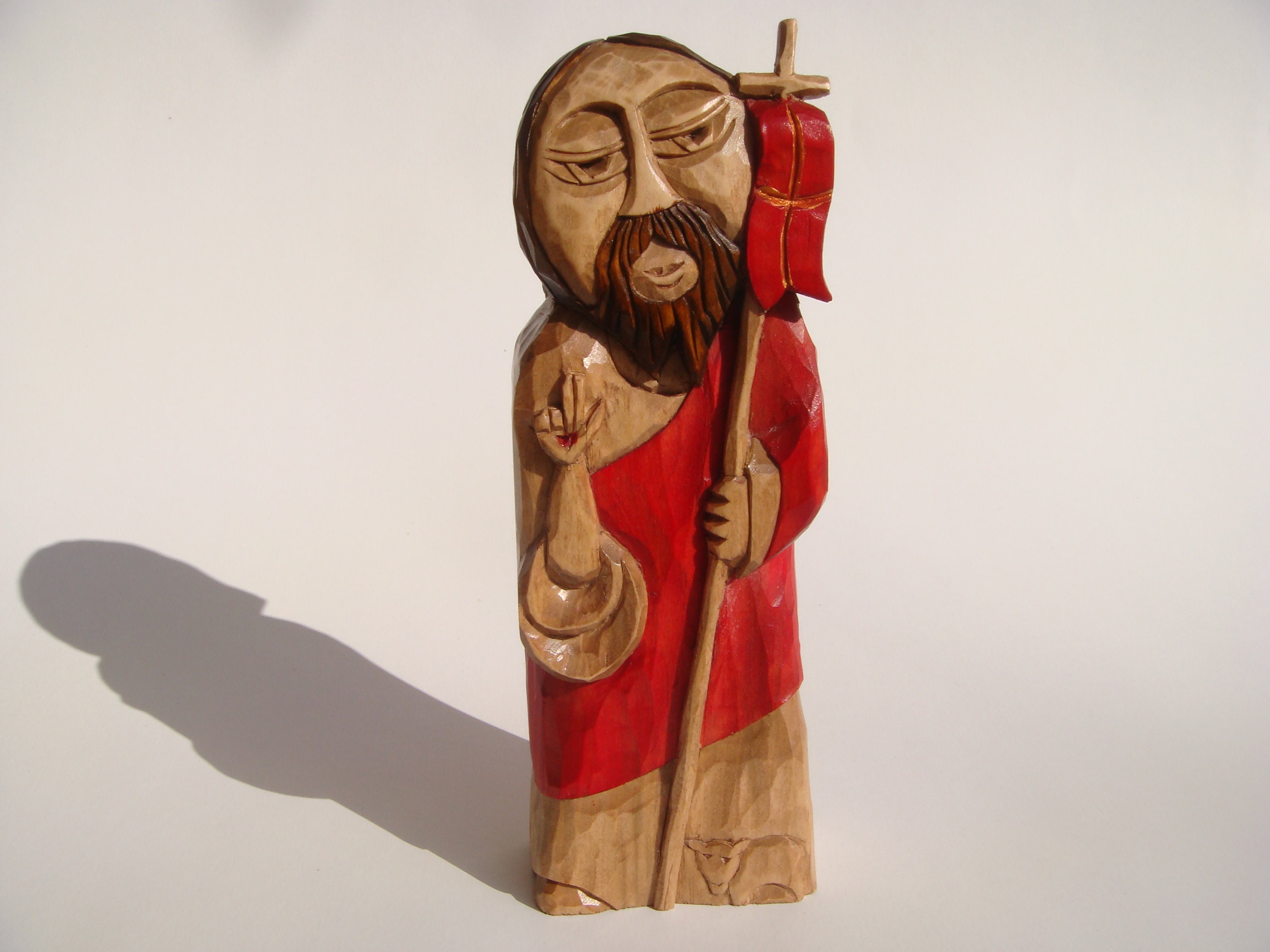 JESUS RESURRECTED Handcrafted Wooden Sculpture - Etsy