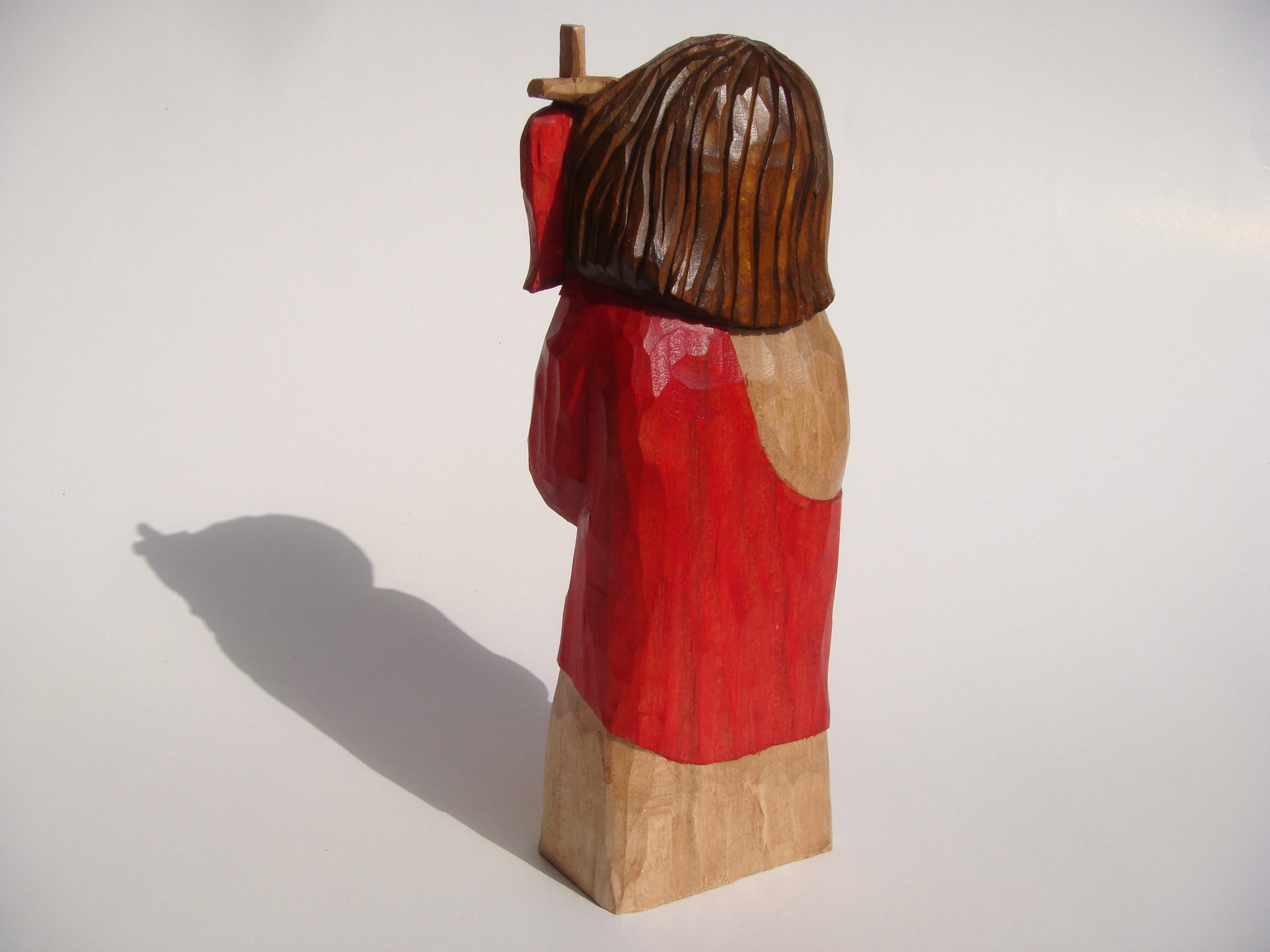 JESUS RESURRECTED Handcrafted Wooden Sculpture - Etsy