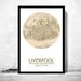 LIVERPOOL City Poster City Map Poster Print Vintage Poster Wall Art ...