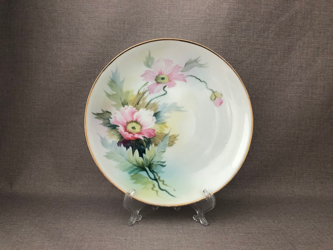 Morimura NIPPON HAND PAINTED China Dessert or Salad Plate Early 20th ...