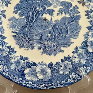 ENOCH WEDGWOOD "woodland" Dinner Size Plate W Hole Ready for Handle ...