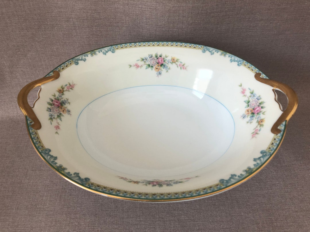 1930s NORITAKE Avon China Handled Vegetable BOWL SERVING Piece Morimura ...