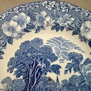 ENOCH WEDGWOOD "woodland" Dinner Size Plate W Hole Ready for Handle ...