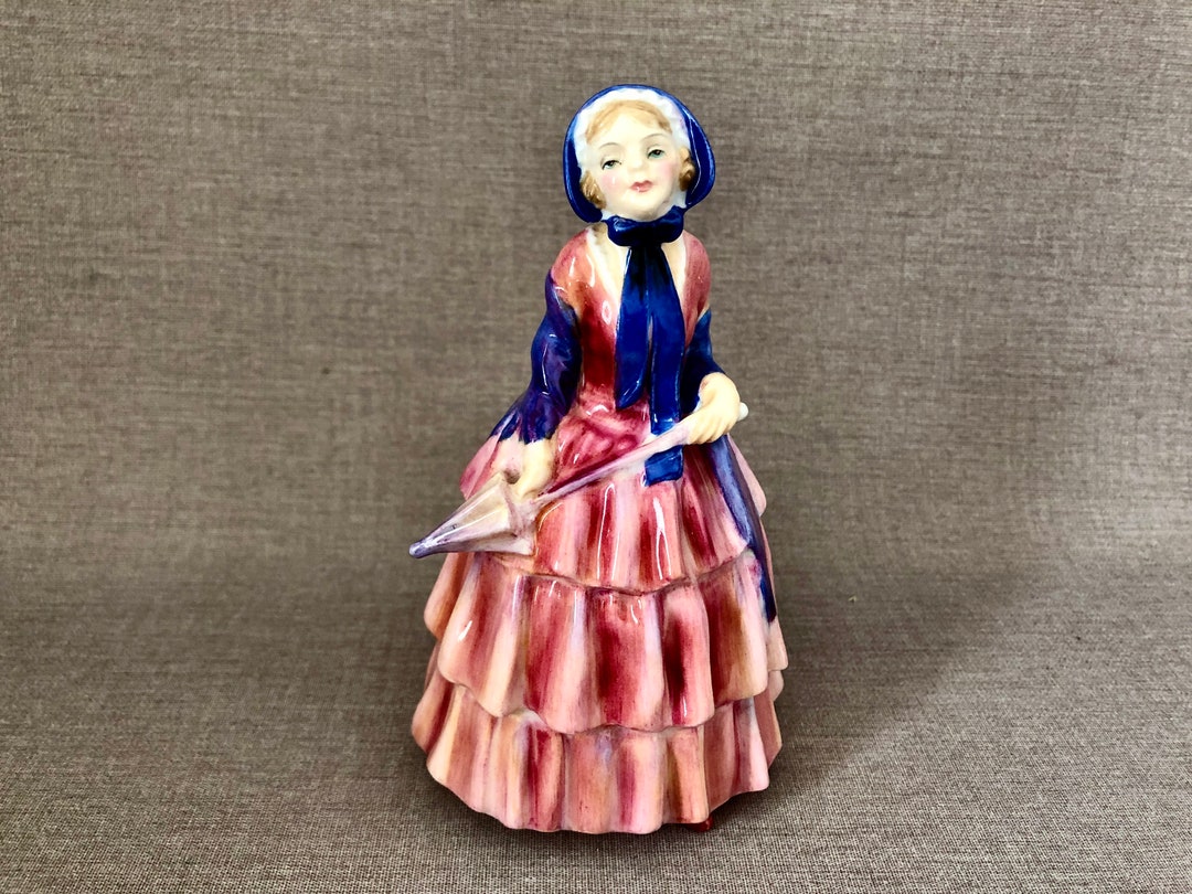 Royal Doulton BIDDY China FIGURINE HN1513 Figure Statue Sculpture Lady ...