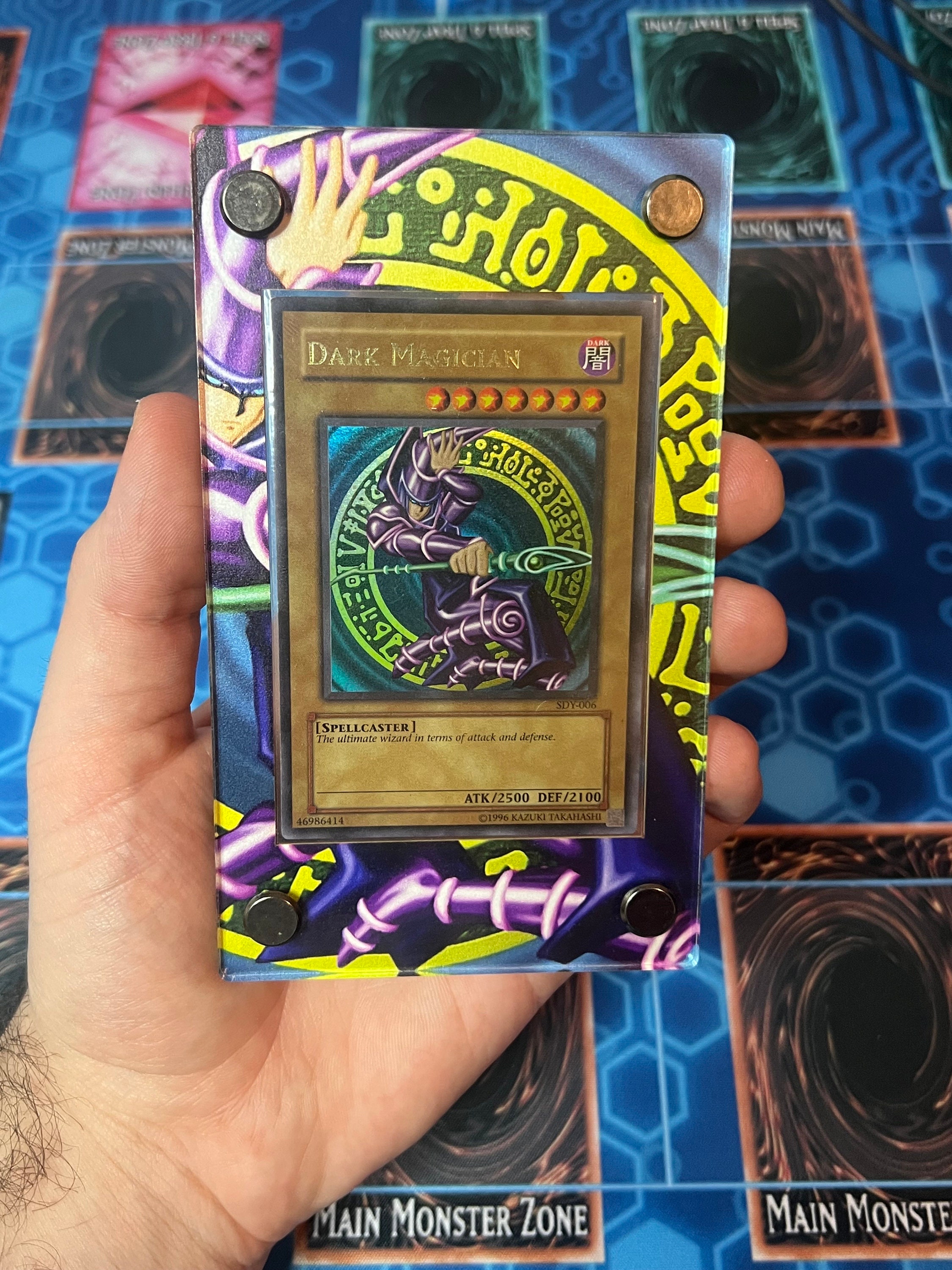 Dark Magician Yu-gi-oh UV Display Case - Etsy