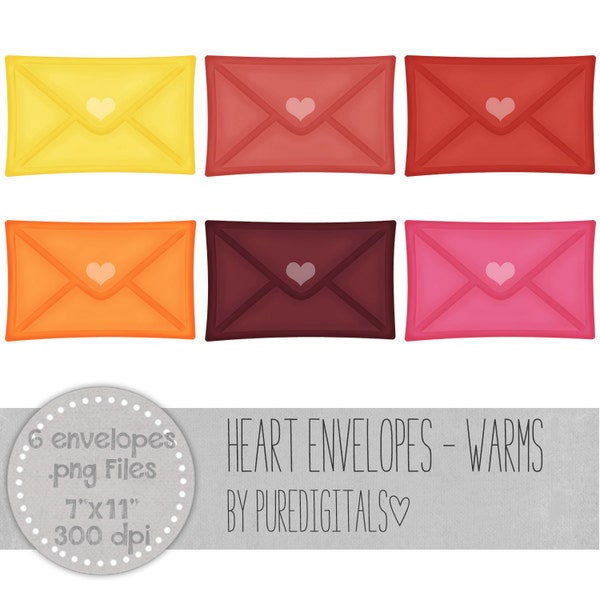 Envelope Clipart - Etsy
