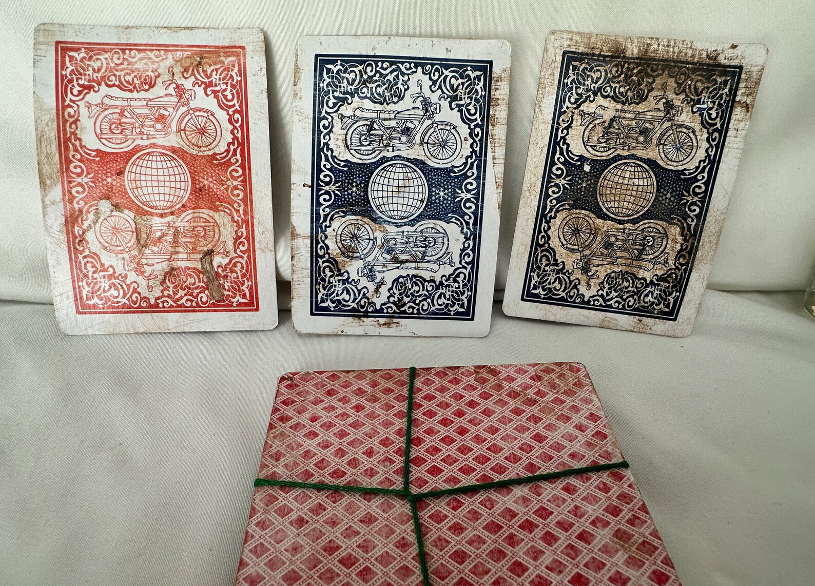 Altered Playing Cards 5 Pack, Art, Scrapbooking, Junk Journal, Ephemera ...