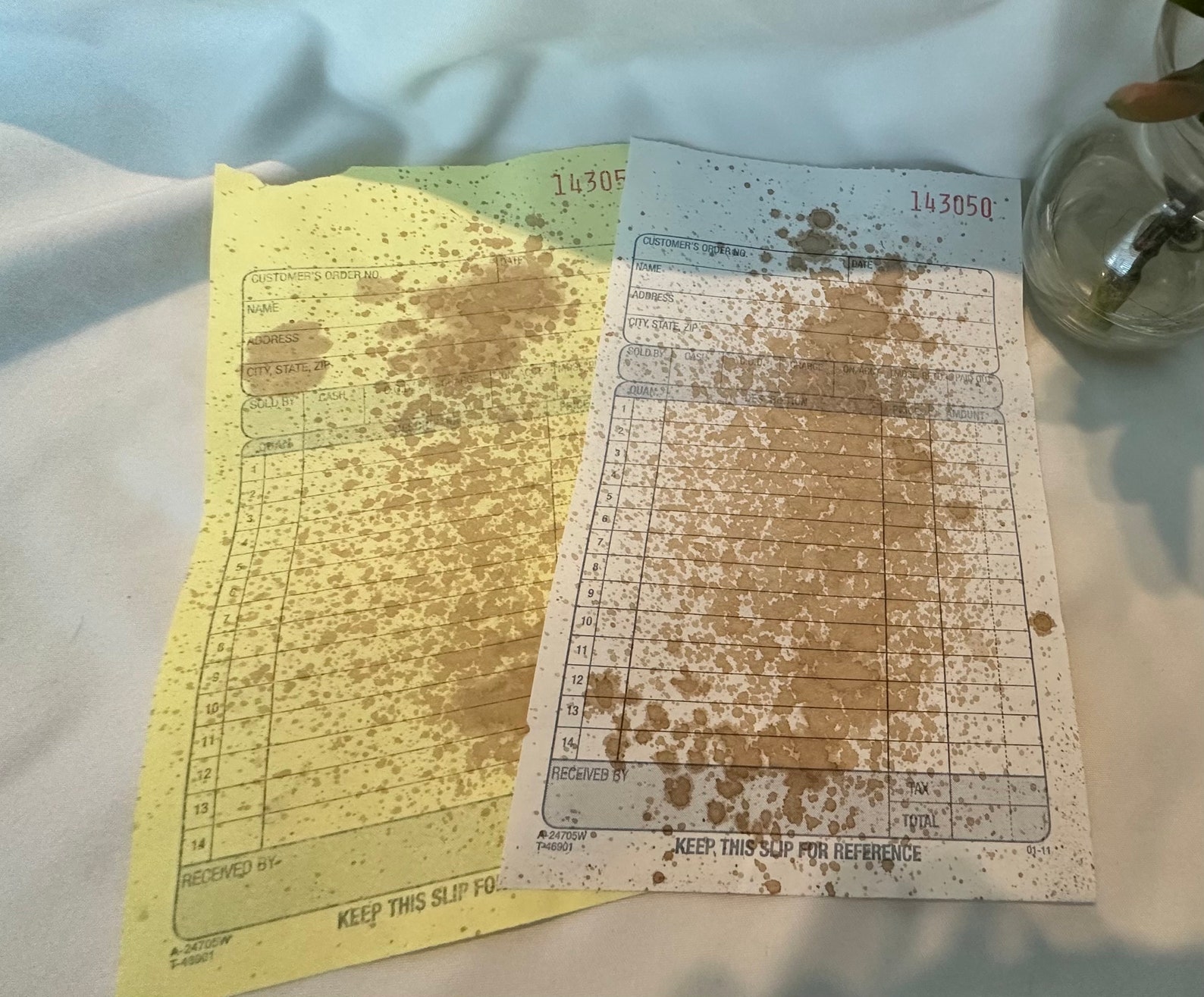 Vintage Style Receipt Ephemera - 10 Pack, Altered, Grungy, Grubby, Junk ...