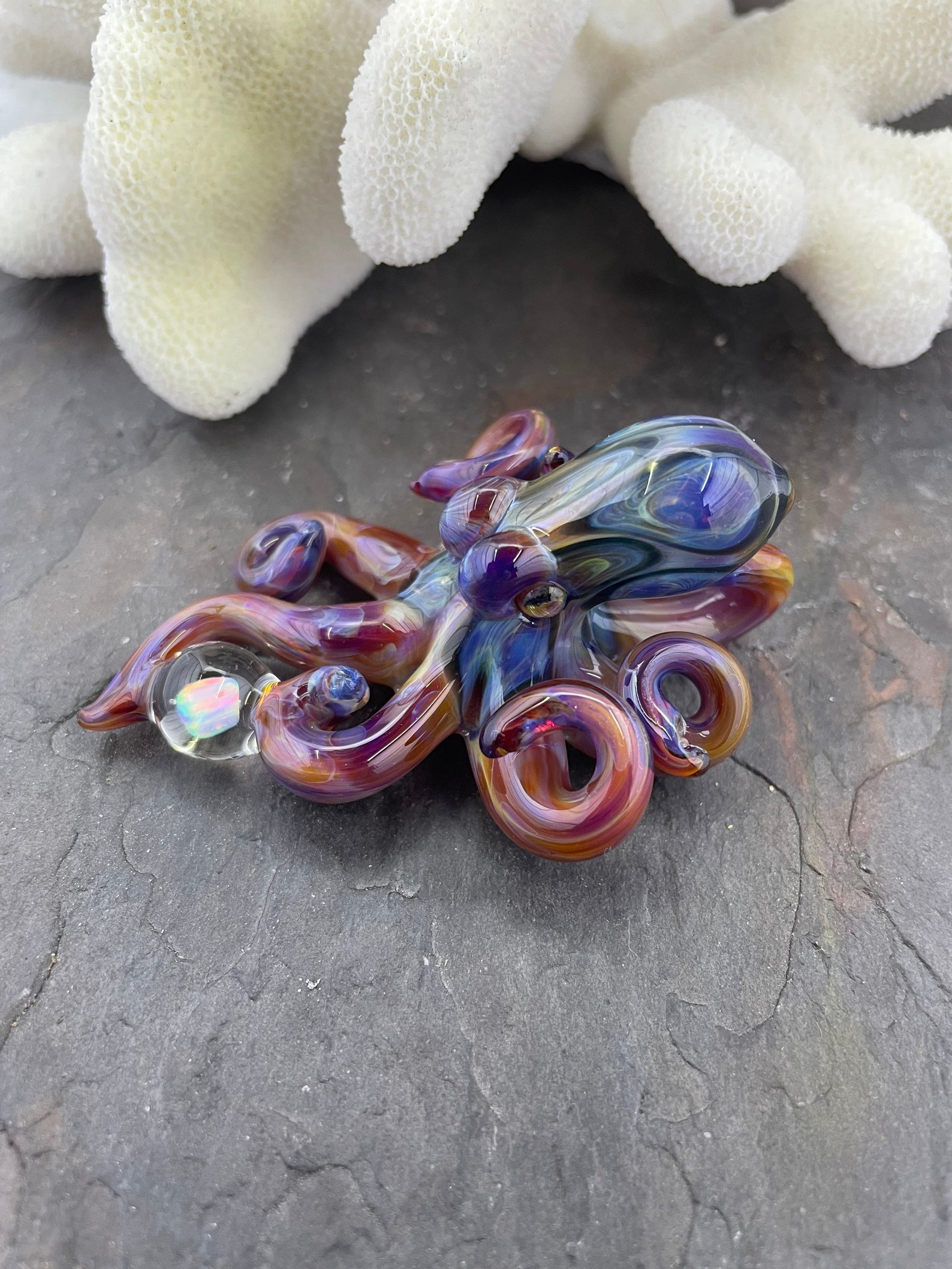 The Little Passion Opal Catcher Kraken Collectible Wearable | Etsy