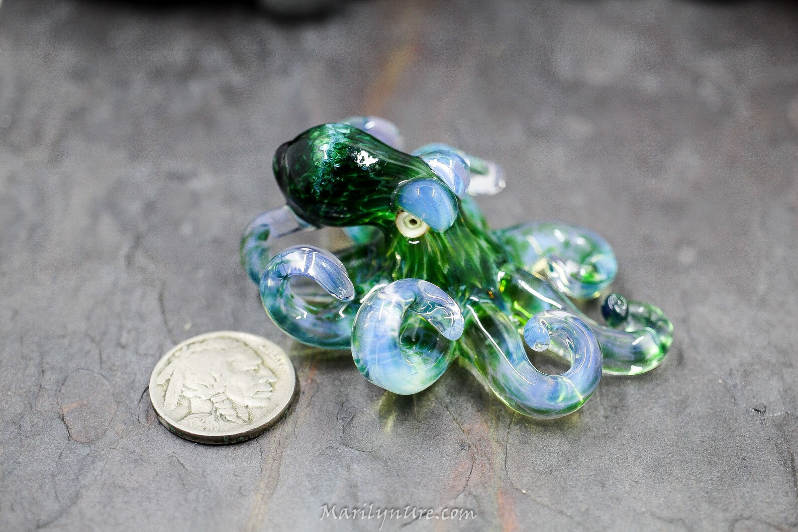 The Firefly Kraken Collectible Wearable Boro Glass Octopus - Etsy