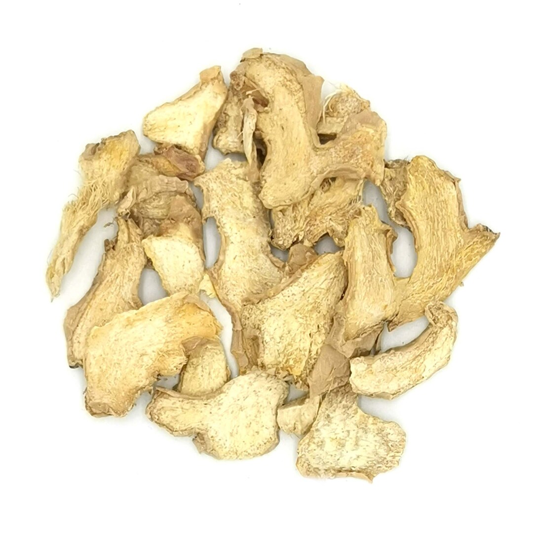 Ginger Root | Zingiber Officinale | Dried Ginger Slices Cut & Sifted - Etsy