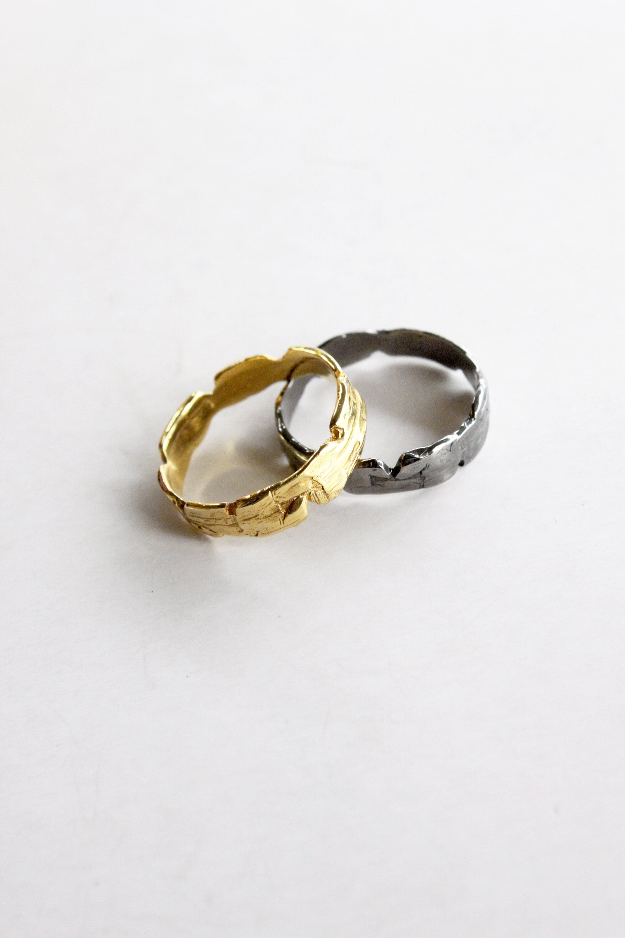 Black Ring Skinny Ring Silver Mens Ring Minimal Ring - Etsy UK