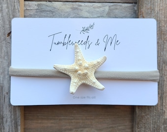 Starfish Headband - Etsy