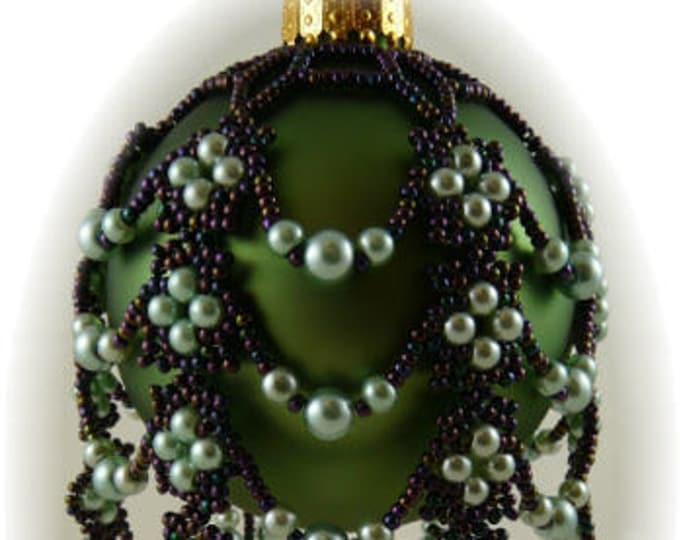 Mystic Pearls Ornament Cover PDF Pattern by Michelle Skobel - Etsy