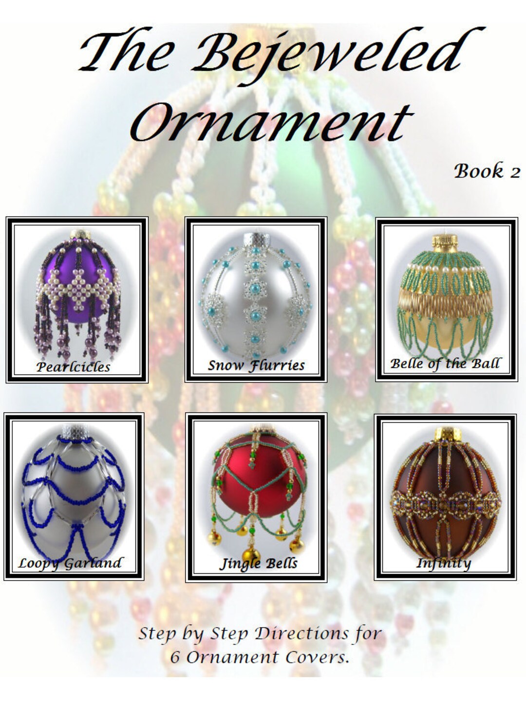 The Bejeweled Book 2 Ornament Cover Collection PDF Pattern Book by ...