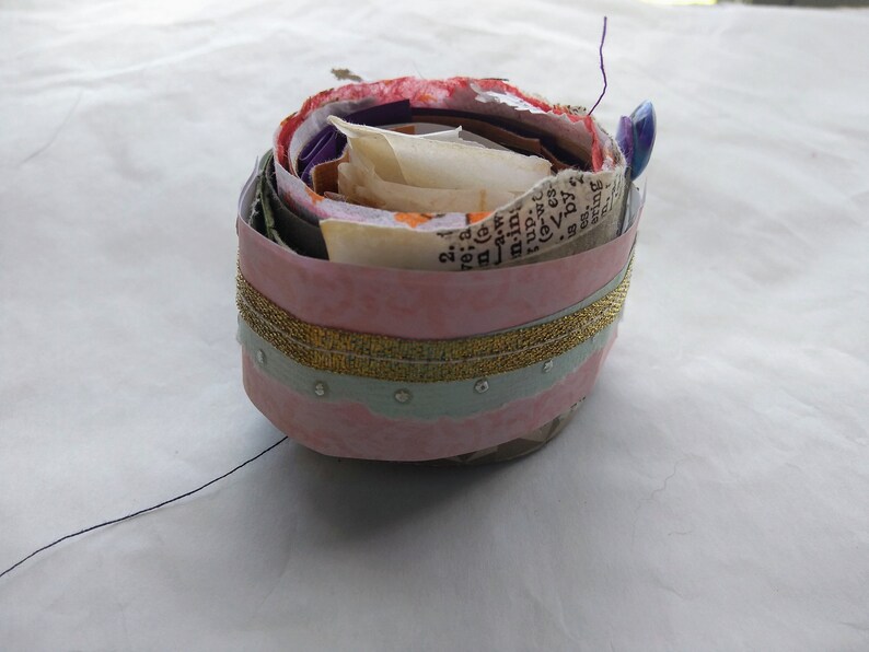 Junk Journal Paper Snippet, Ribbon Snippet, Scrappy Snippet, Ribbon ...