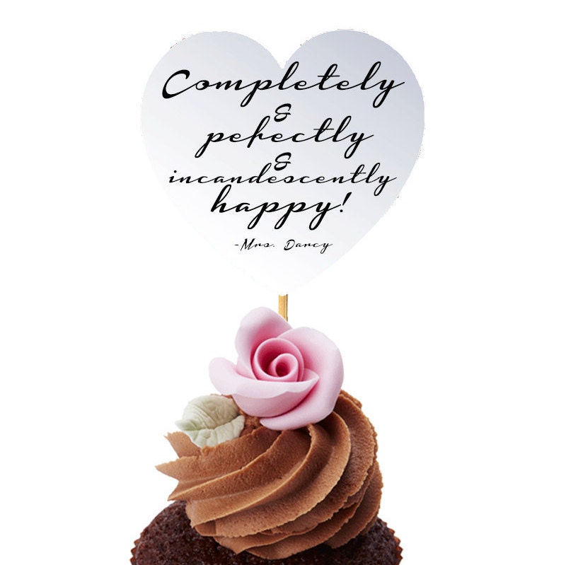 Edgar Allen Poe Cupcake Toppers, Party Food Picks, 12 Pack KIT, Poe ...