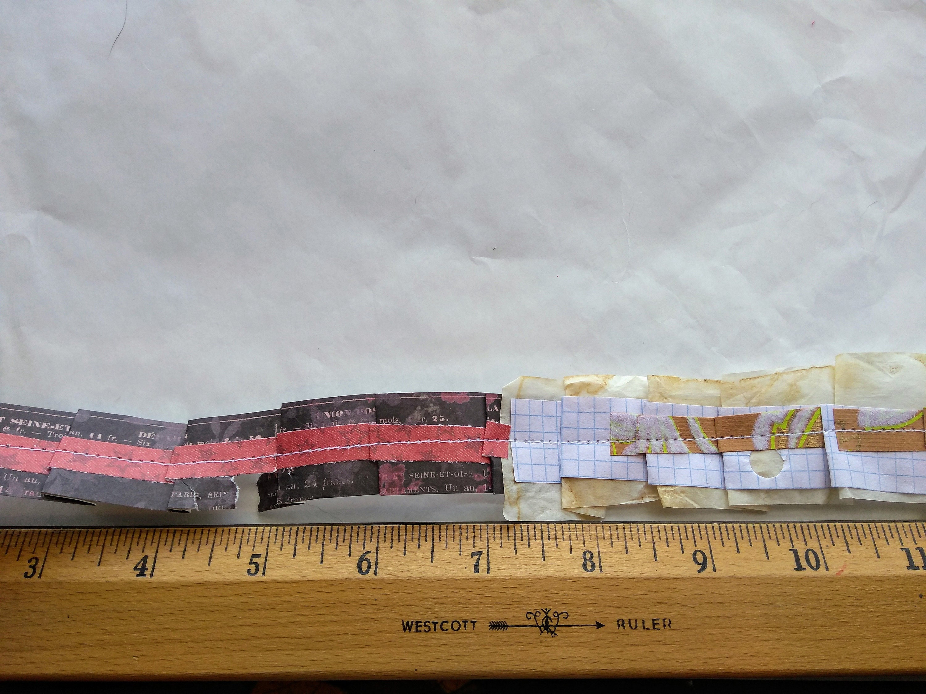 Junk Journal Paper Snippet, Ribbon Snippet, Scrappy Snippet, Ribbon ...