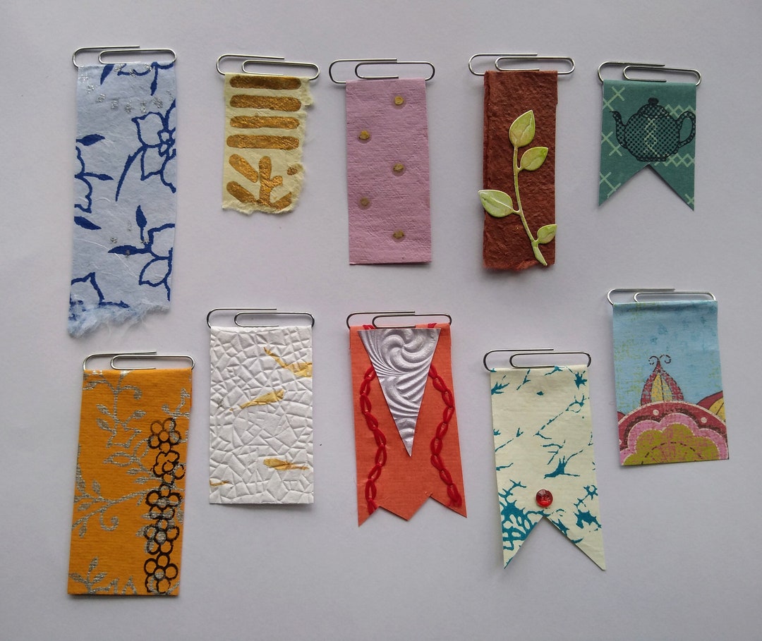 Junk Journal Paperclips, Flags, Junk Journal Embellishments - Etsy