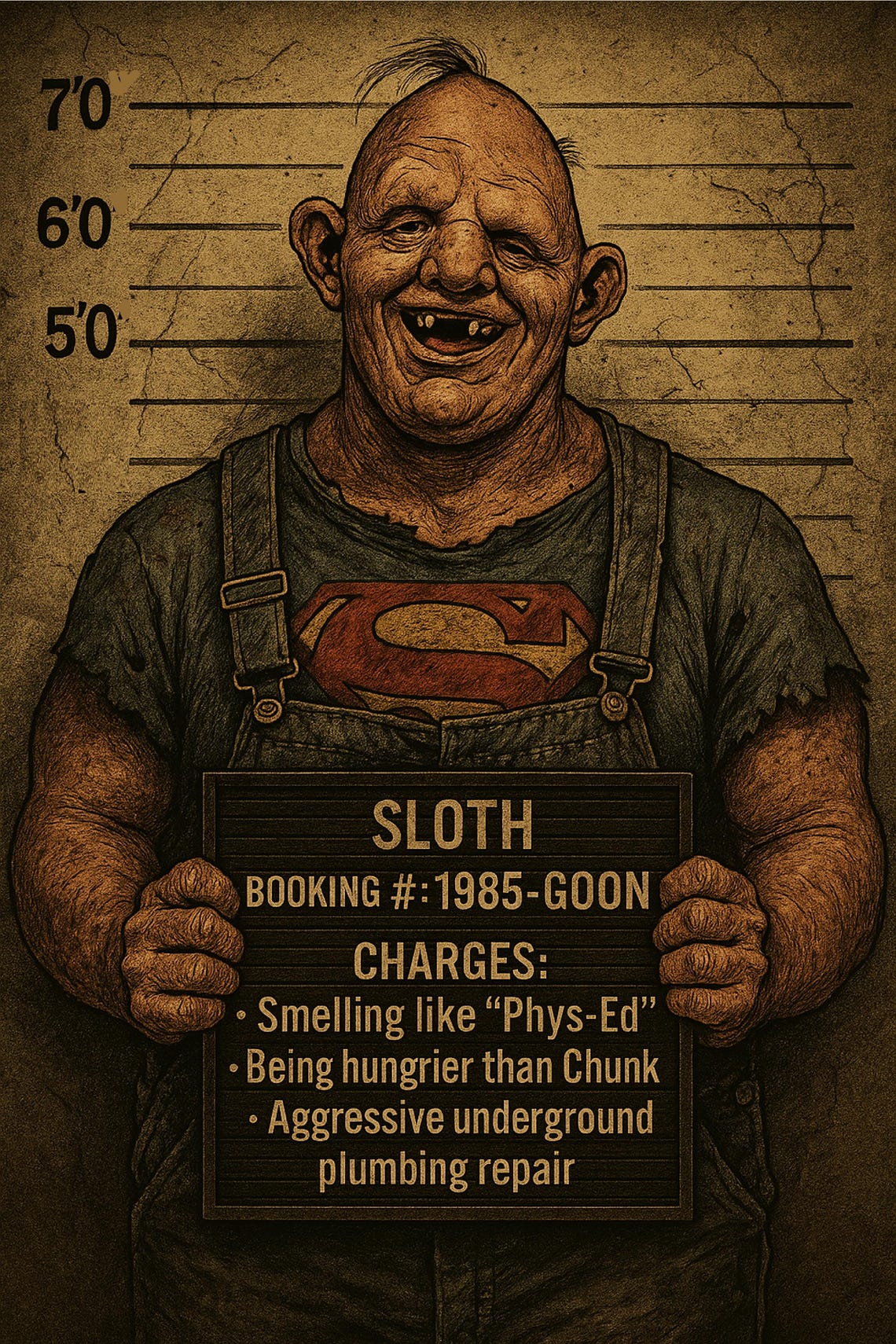 Goonies Mugshot Wall Art, 80s Movie Art Prints, Retro Wall Decor, Mikey ...